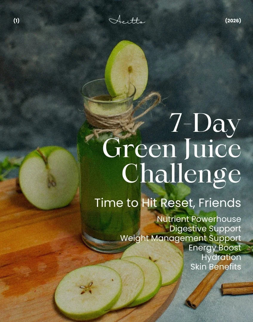 New Year, New You: The Ultimate 7-Day Green Juice Challenge to Kicksta ...