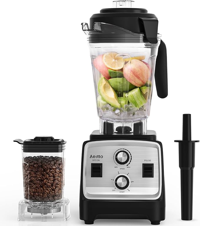 Aeitto Blender, Blenders for Kitchen with 1800W Motor, 85 Oz. Large Ca