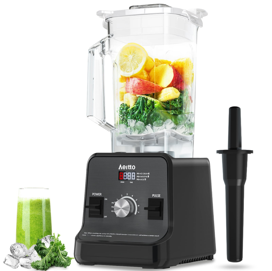 Aeitto® Blender, Blenders for Kitchen with 1500-Watt Motor, 68 Oz Larg